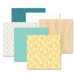 Welcome Baby Paper Pack (12/pk) - Gender Neutral Baby Scrapbook Paper ...