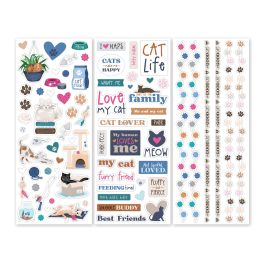 Cat Themed Stickers For Scrapbooking: Purrr-fect Kitty Cat - Creative ...