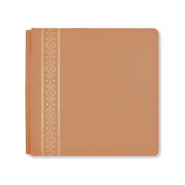 12x12 Natural Beginnings Album Cover - Caramel - Creative Memories