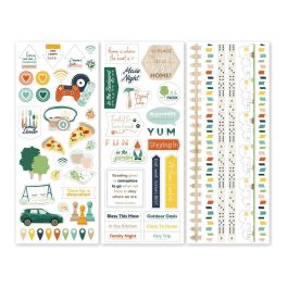 Staycation Themed Stickers For Scrapbooking - Creative Memories