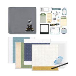 Travel Scrapbook Kit: Passport to Adventure Fast2Fab Bundle - Creative ...