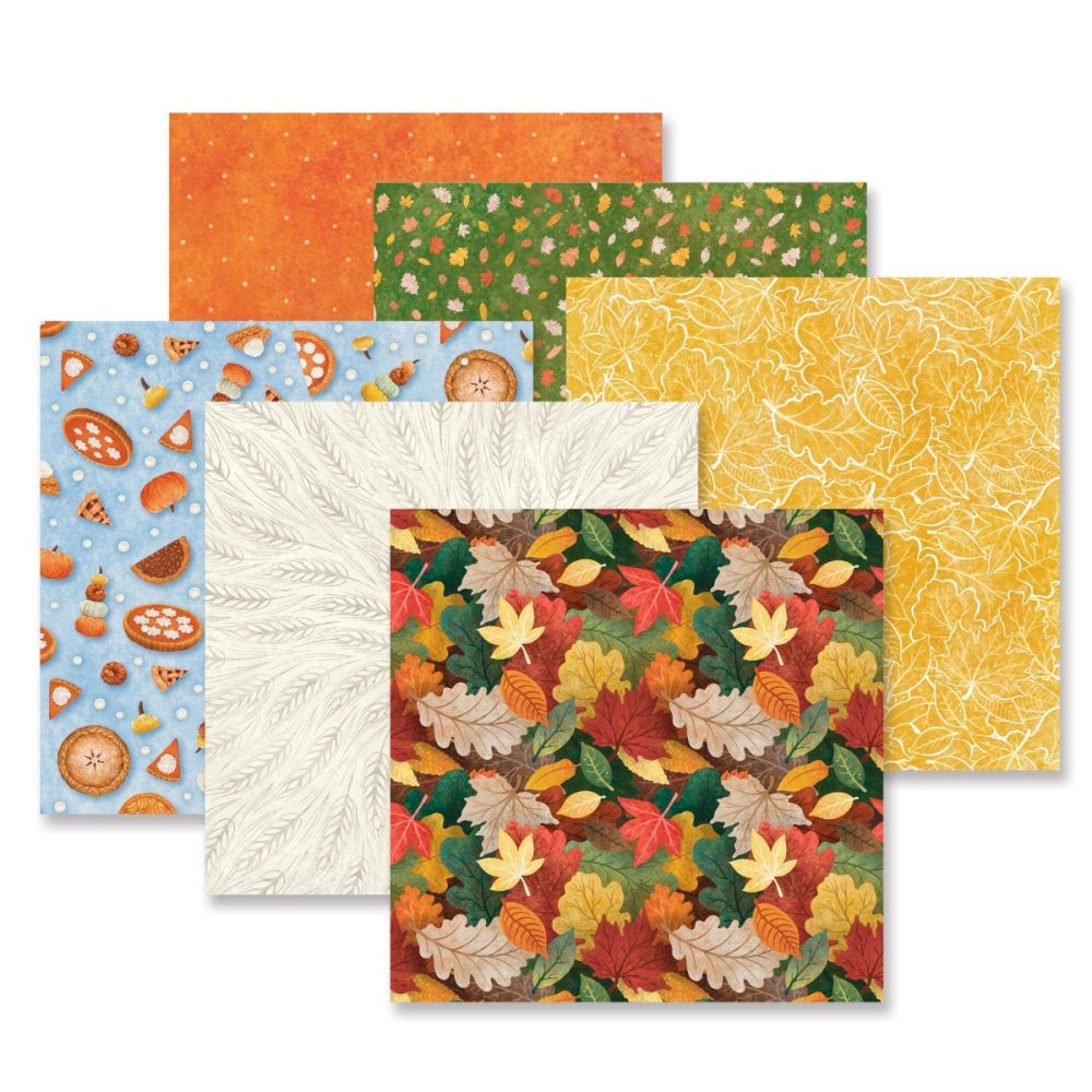 Grateful Harvest Paper Pack (12/pk) - Fall Scrapbook Paper | Creative ...