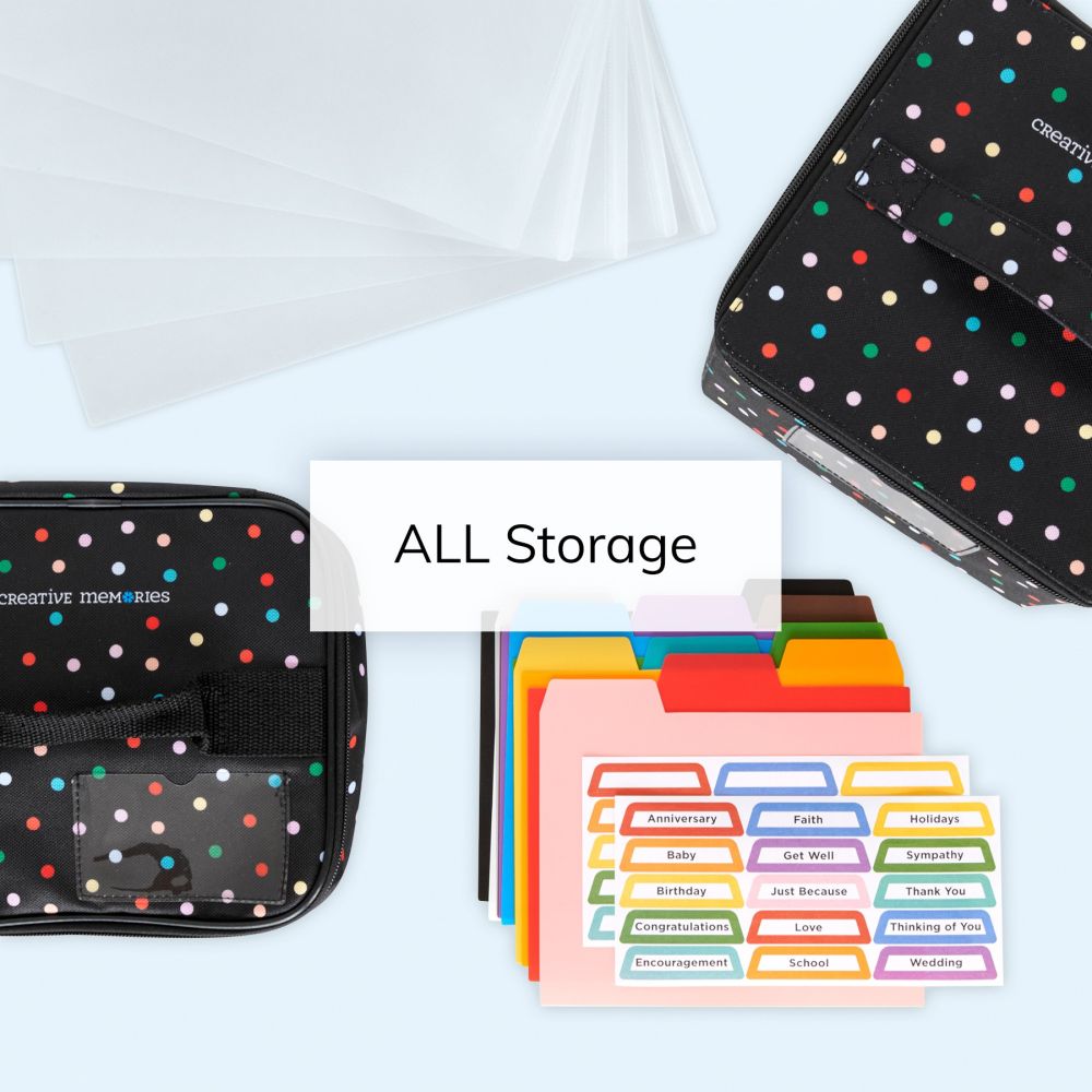 Quick Shop All Product Storage - Creative Memories