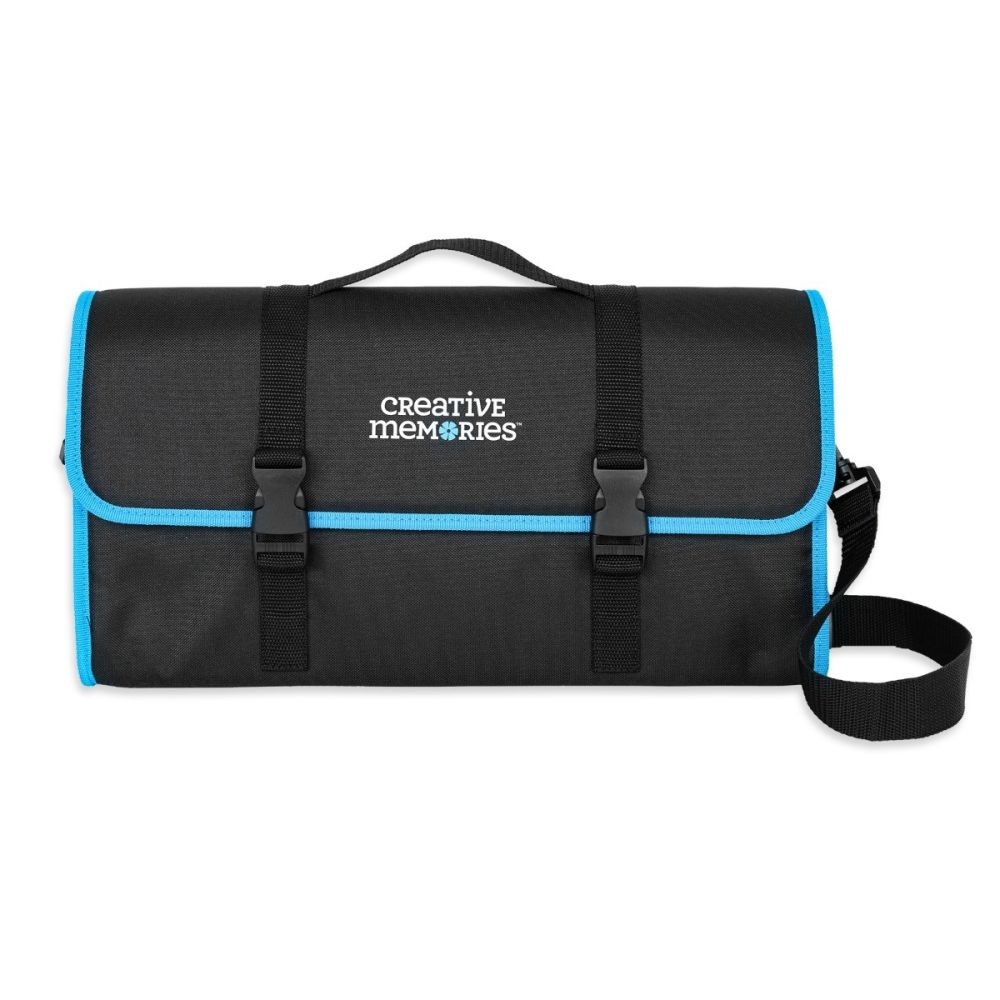Trimmer Bag: Black & CM Blue - Creative Memories