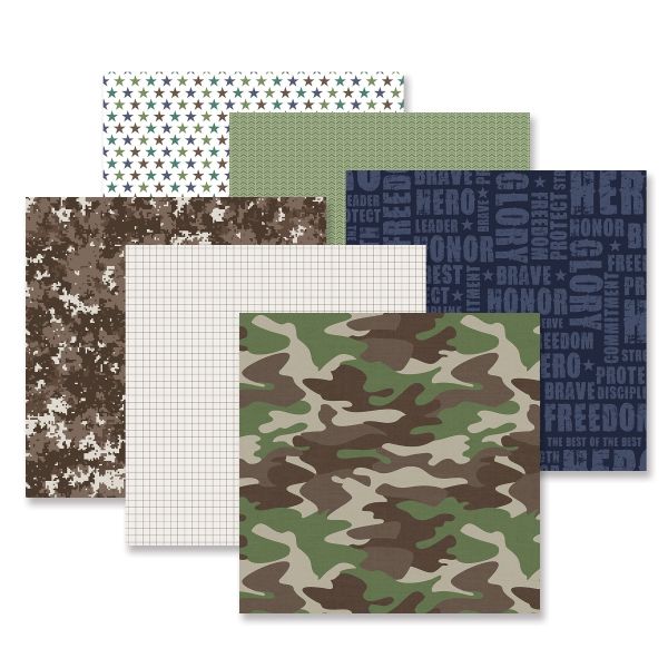 Camo Border Template