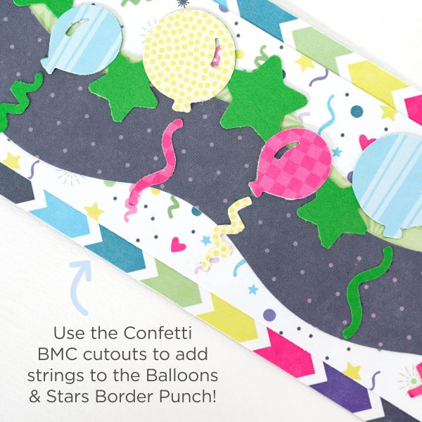 Birthday Confetti Border