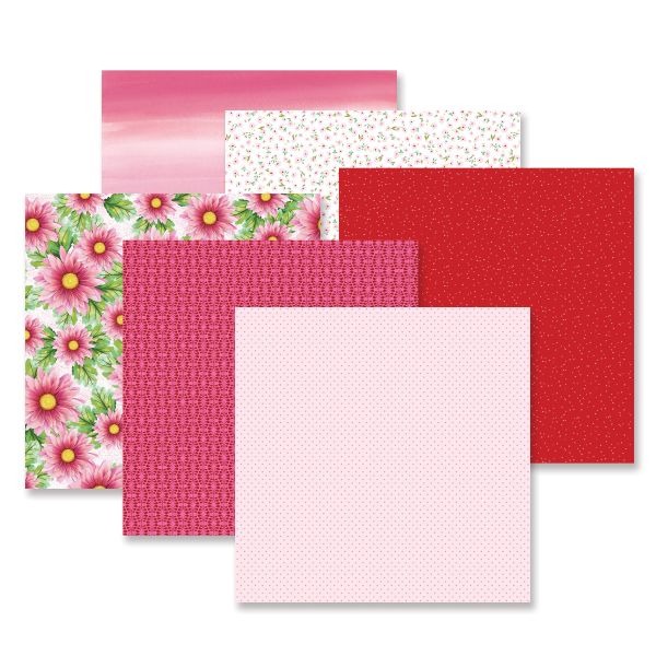 Pink Scrapbook Paper Pack