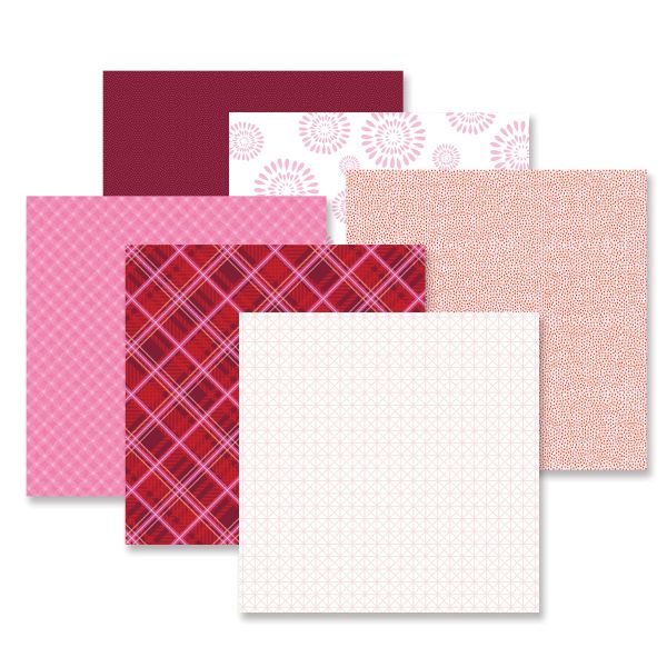 Pink Scrapbook Paper Pack