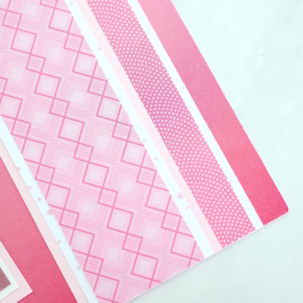 Pink Scrapbook Paper Pack