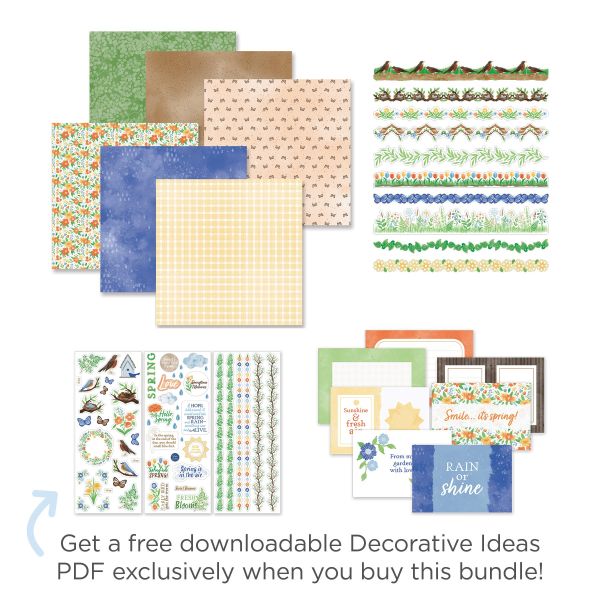 Spring Scrapbook Kit: Birds & Blossoms Decorative Bundle - Creative ... Spring Scrapbook Kit: Birds & Blossoms Decorative Bundle - Creative ...