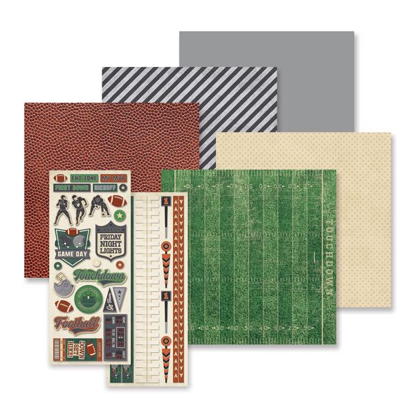 Football Scrapbook Kits: Gridiron - Creative Memories