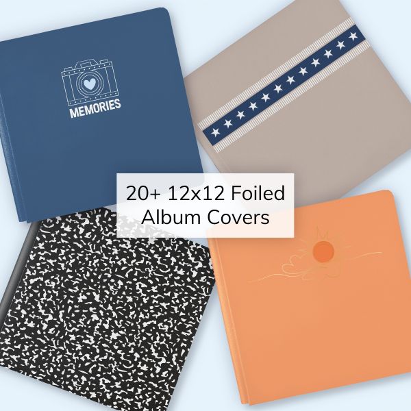 Quick Shop 12x12 Foiled Album Covers - Creative Memories